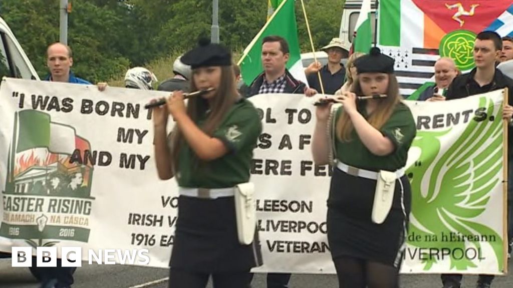 Frongoch camp prisoners remembered 100 years on - BBC News
