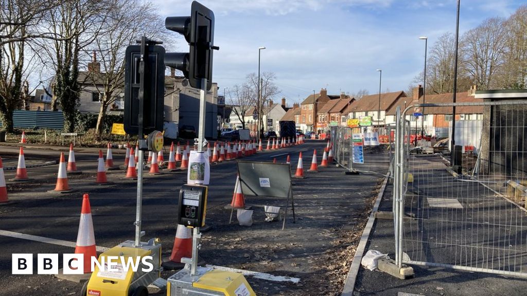 Coventry city centre roadworks to continue until June - BBC News