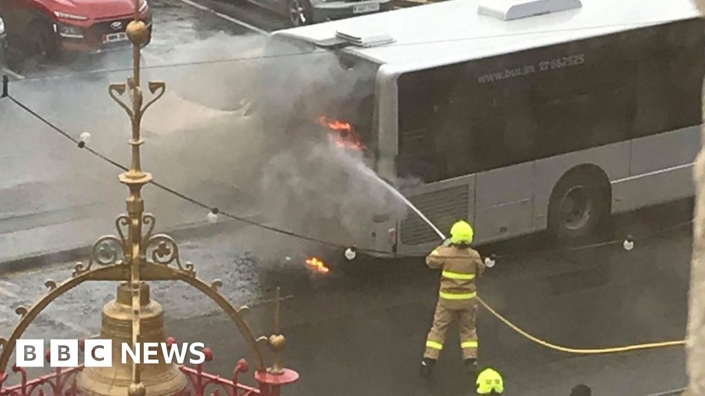 Douglas bus fire leads to passenger evacuation