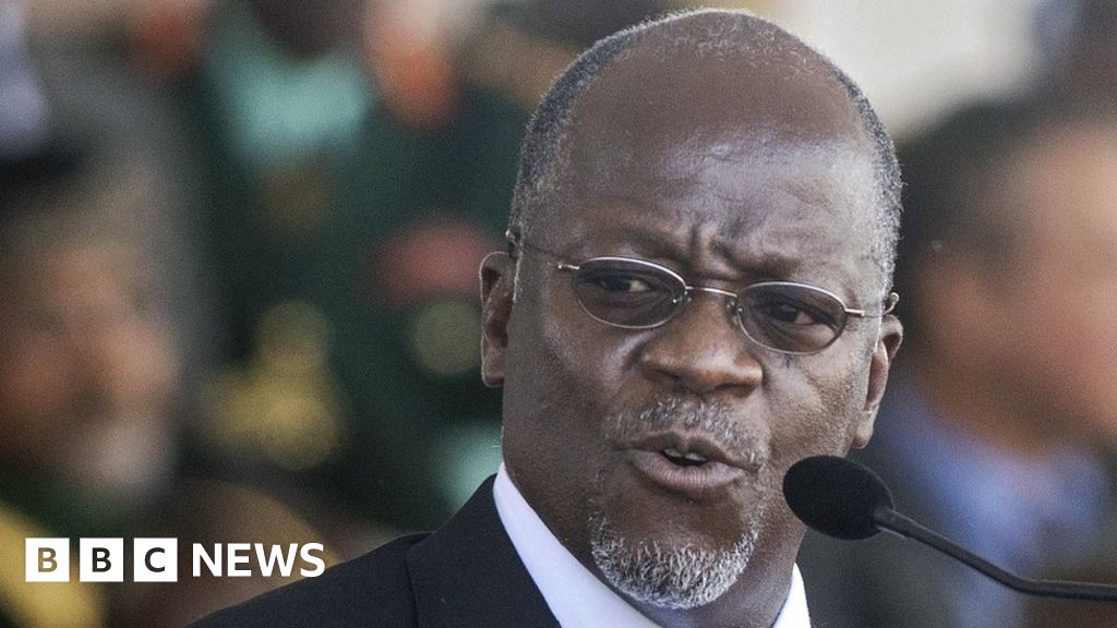 Tanzania's prudent presidential celebrations for Magufuli - BBC News