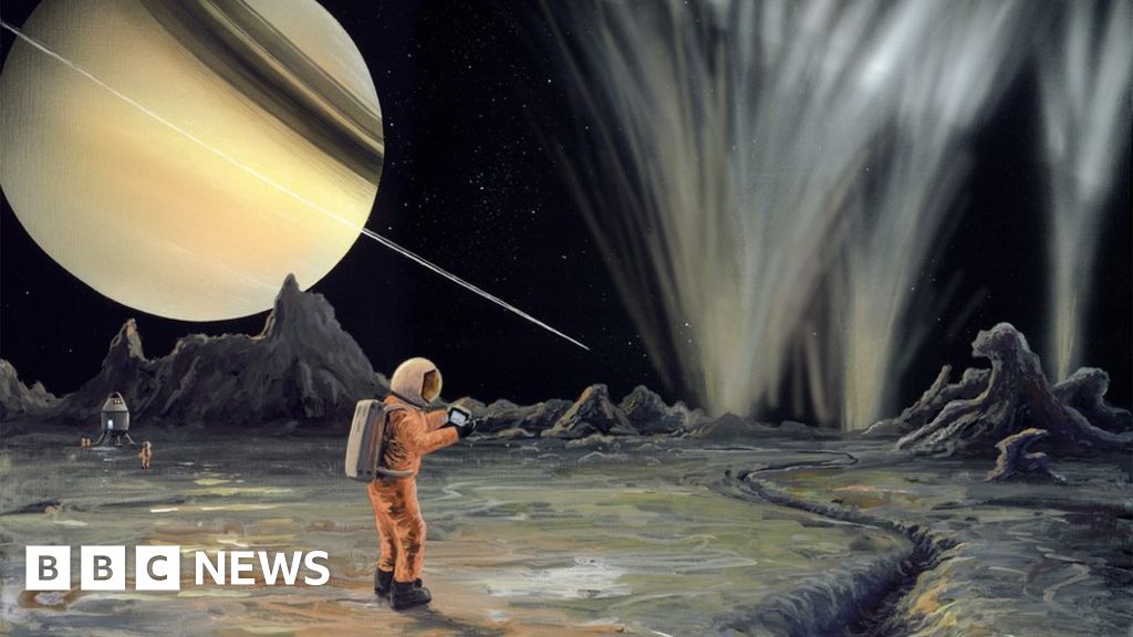 Enceladus: Does this moon hold a second genesis of life? - BBC News
