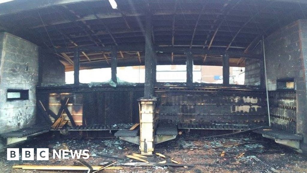 Revamped seafront Redcar shelter destroyed in suspected arson attack ...