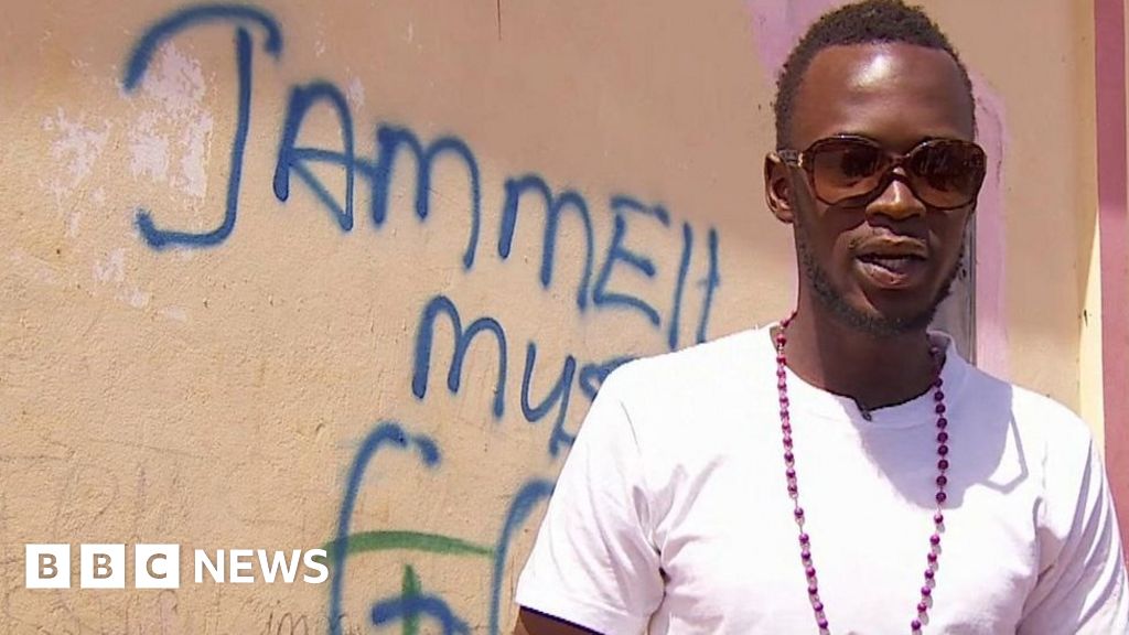'Gambian anthem': Red Card for Jammeh - BBC News