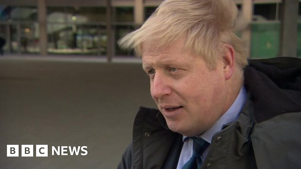 Boris Johnson: 'Peculiar for US to urge UK to give up powers' - BBC News