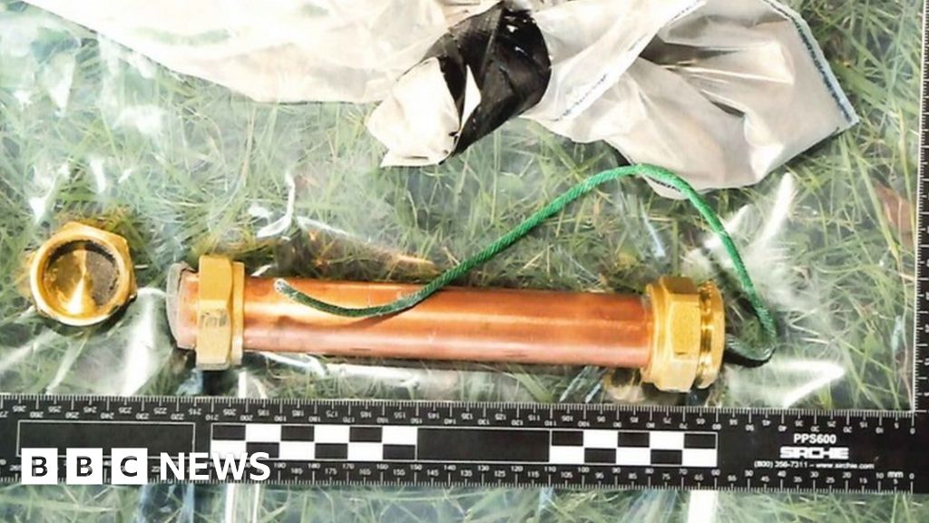 Former Royal Marine caught with home-made pipe bomb jailed - BBC News