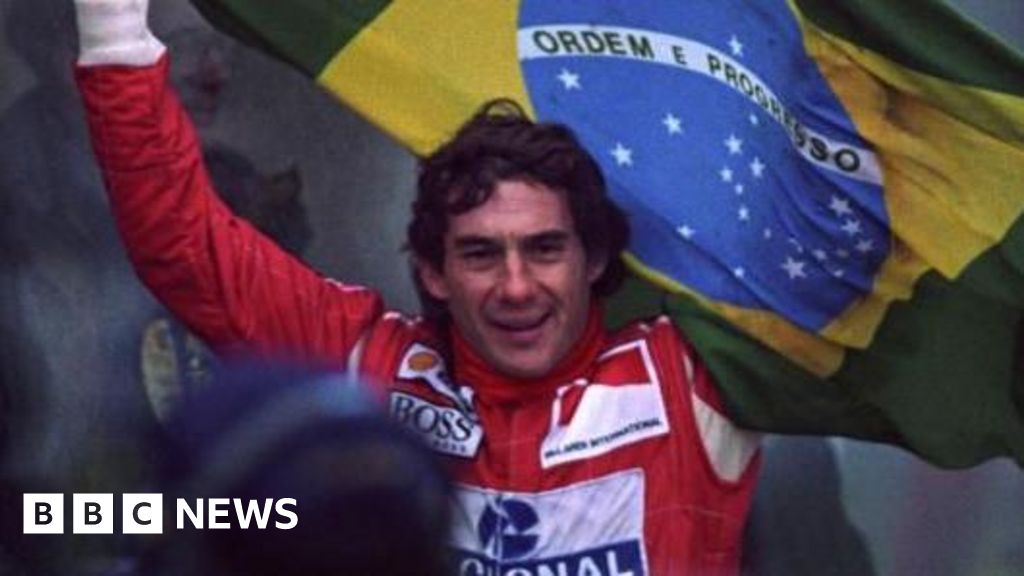 Silverstone Festival's display of Senna cars wins award - BBC News