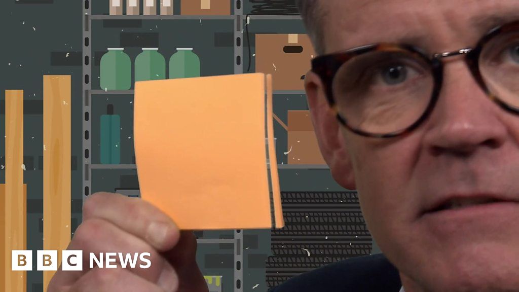 How the Post-it note became a million dollar idea - BBC News