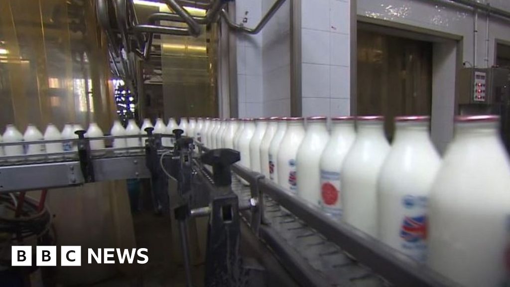Milk in glass bottles making a comeback on Merseyside - BBC News