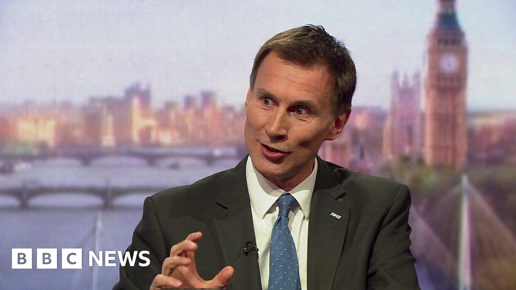 Jeremy Hunt makes mental health election pledge - BBC News