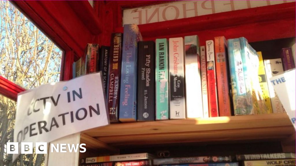 Nazi books left at Norfolk village phone box 'library'