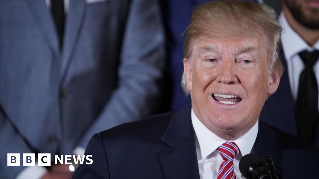 Trump drops calls to raise guns age limit - BBC News