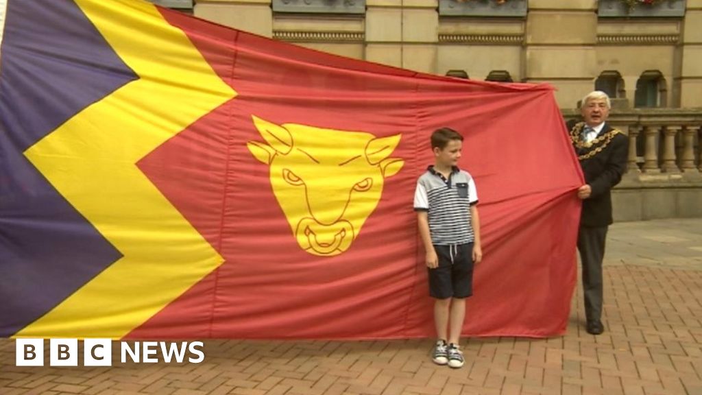 Birmingham community flag designed by 11-year-old - BBC News