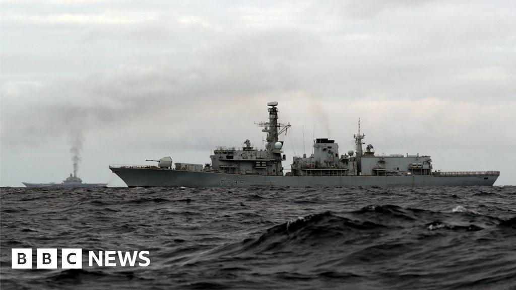 UK sends warships to shadow Russian naval task force - BBC News