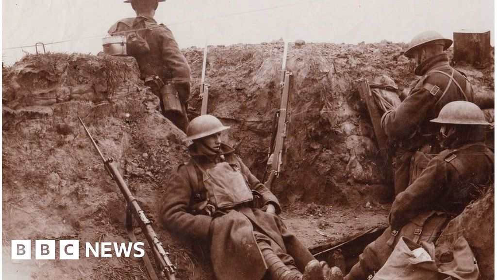 Mametz Wood and the 38th: 'What dark convulsed cacophony' - BBC News