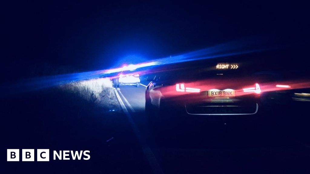 'Drunk' driver went up M69 the wrong way and crashed - BBC News