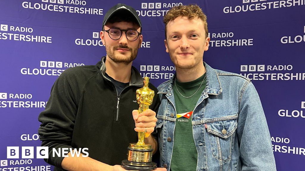 Tom Berkeley won an Oscar and BAFTA for An Irish Goodbye - BBC News