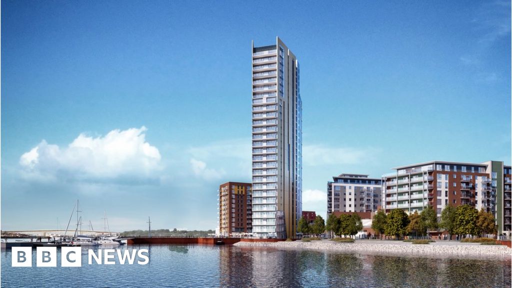 Work to start on Southampton's tallest building - BBC News