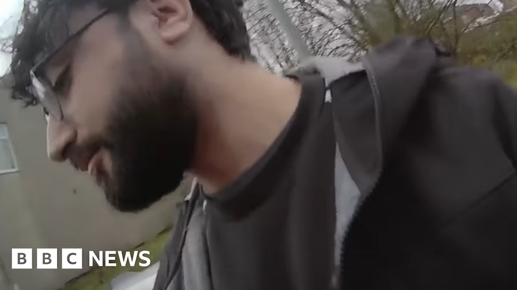 Footage shows moment child rapist is arrested