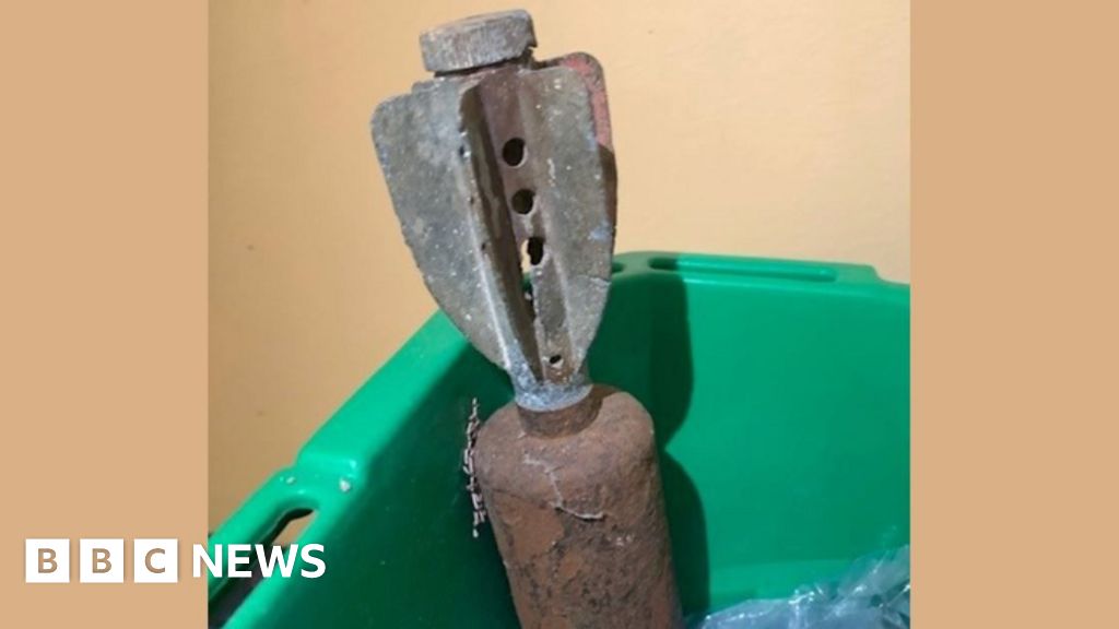 Controlled explosion after 'mortar' found in Caythorpe