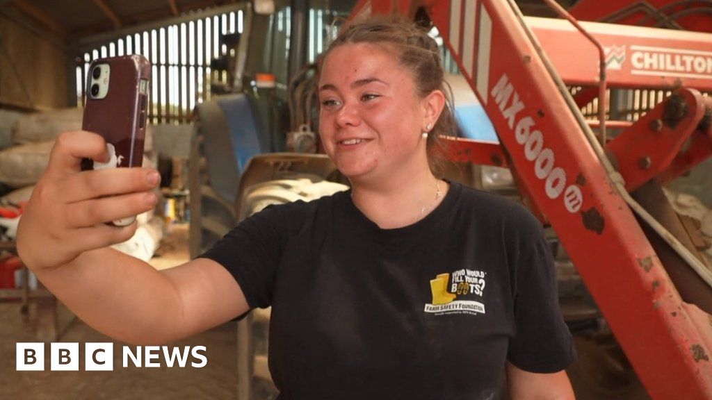 Cornish farmer uses TikTok and Instagram to spread safety message - BBC ...
