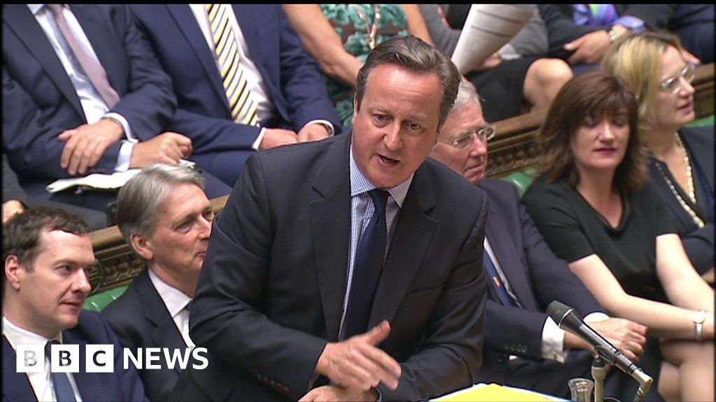 PMQs: David Cameron and Angus Robertson on EU referendum - BBC News