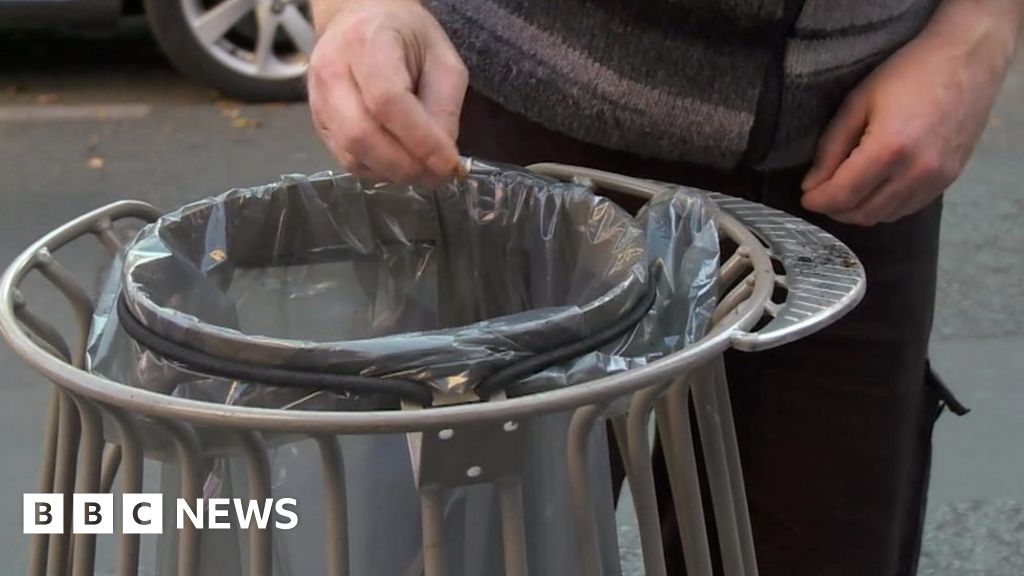 Paris aims to clamp down on cigarette litter - BBC News