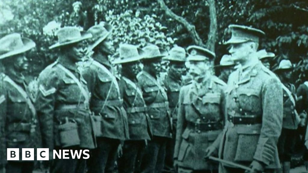 Black soldiers in World War One