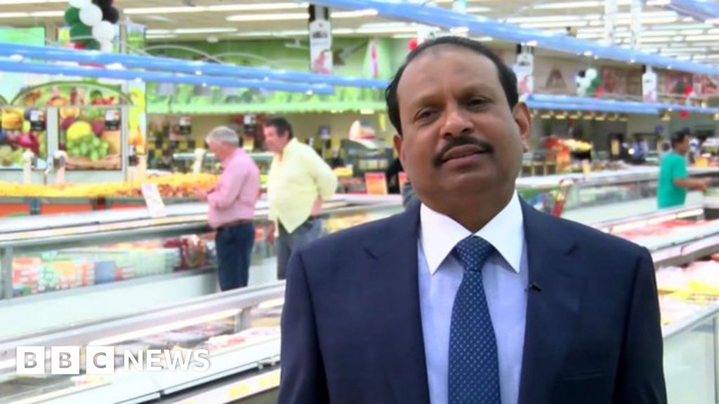 Indian supermarket boss takes brand home - BBC News