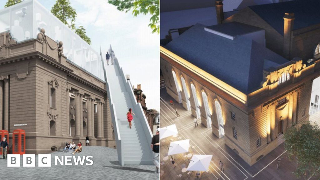 Architects' designs for Perth City Hall unveiled - BBC News