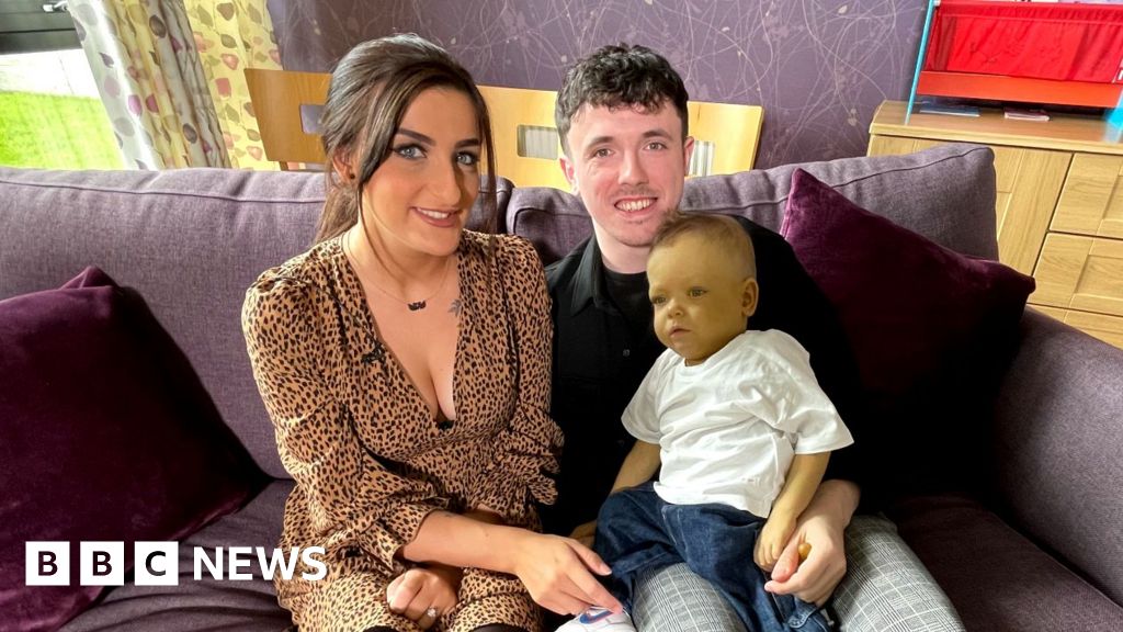 'We can't give up hope for our wee boy' - BBC News