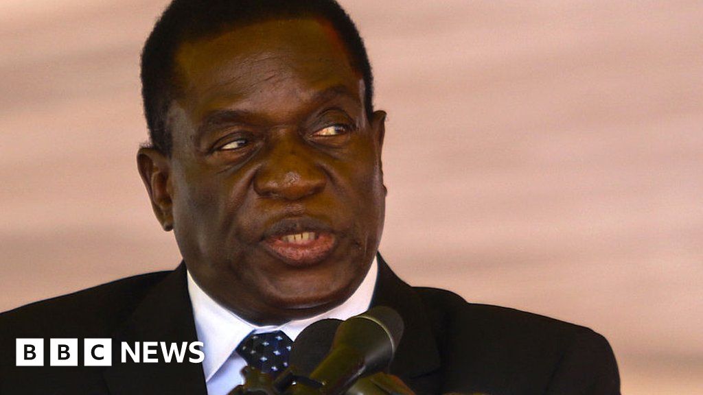 Zimbabwe's Emmerson Mnangagwa criticised over poison claim - BBC News