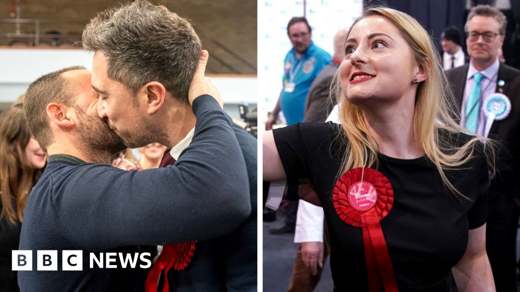 Two by-elections, two Labour wins... in two minutes - BBC News
