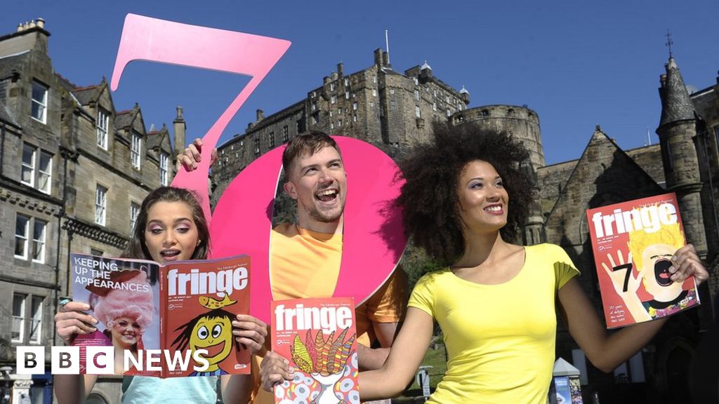 Edinburgh Fringe unveils line-up to mark its 70th anniversary - BBC News