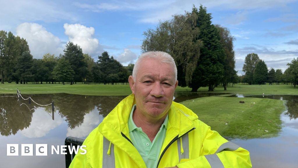 Swansea: Clydach golf club's £30,000 flood damage - BBC News