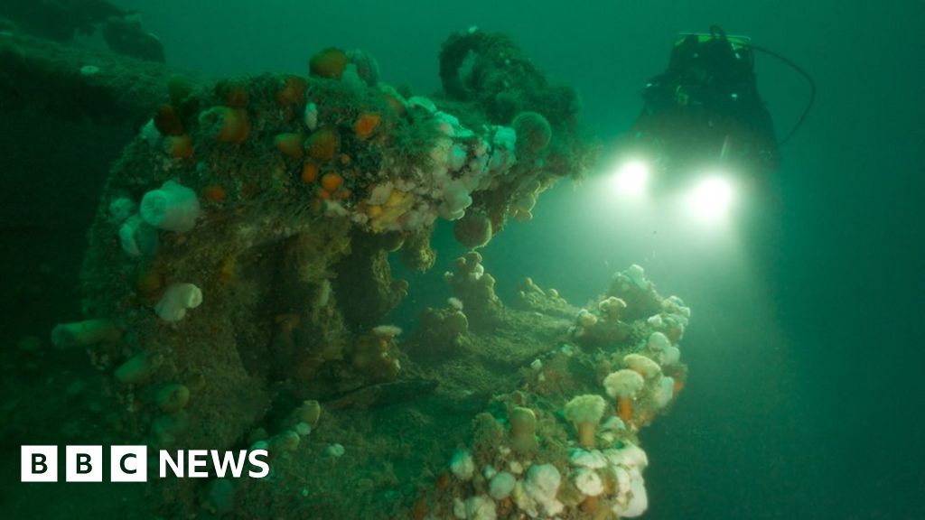 Scapa Flow wrecks recorded in interactive maps - BBC News
