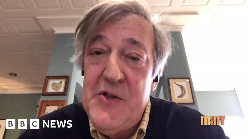 Coronavirus: Stephen Fry's take on managing anxiety