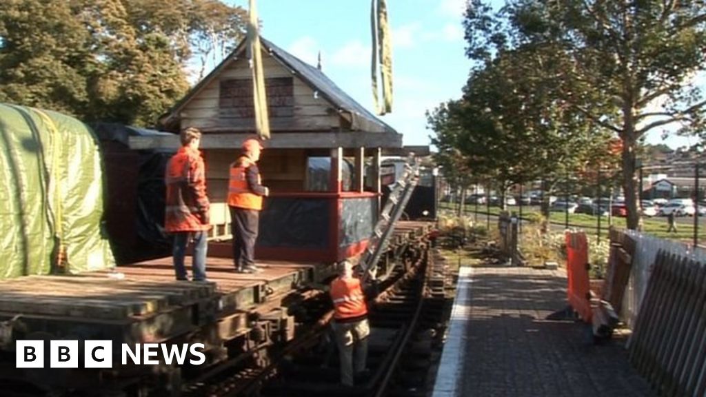 New lease of life for former Bundoran signal cabin - BBC News