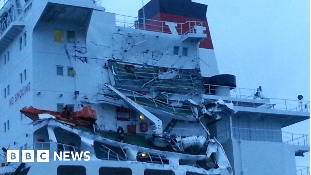 Oil tanker and cargo ship collide in English Channel