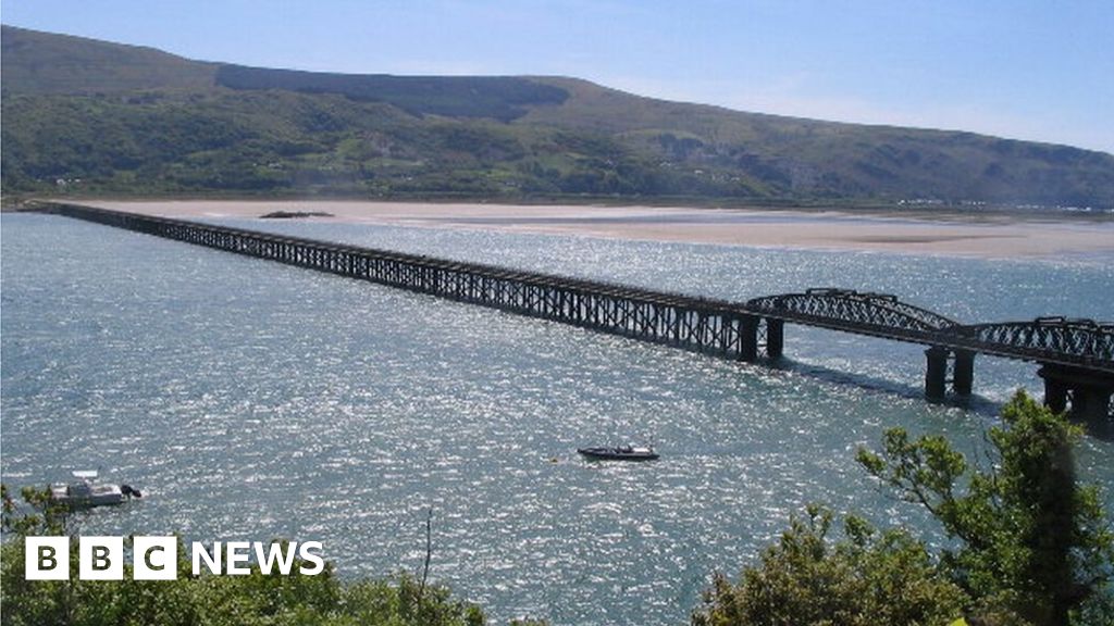 Cambrian rail line reopens after yacht hit bridge