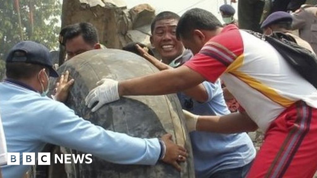 Indonesia transport plane crash: More than 100 feared dead - BBC News