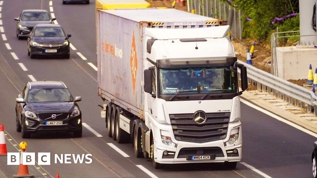 Ros Atkins on... lorry driver shortages - BBC News