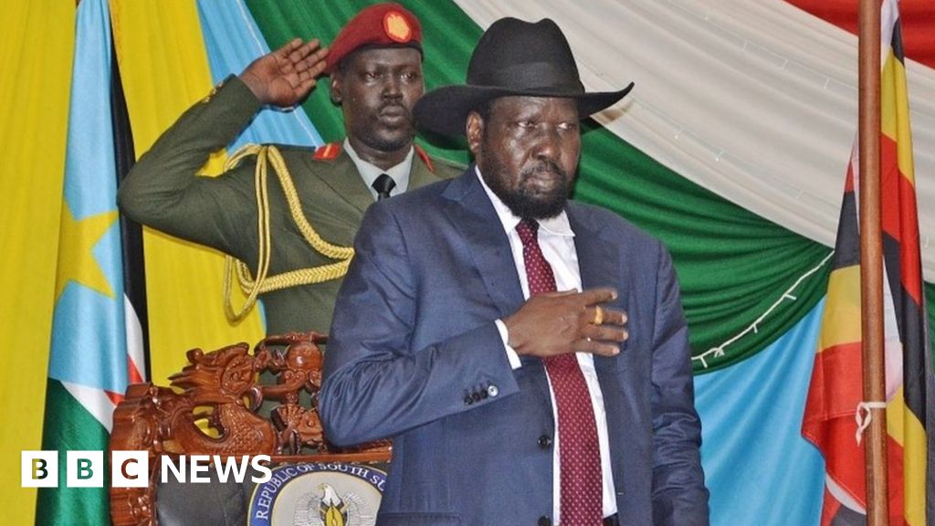 South Sudan President Salva Kiir signs peace deal - BBC News