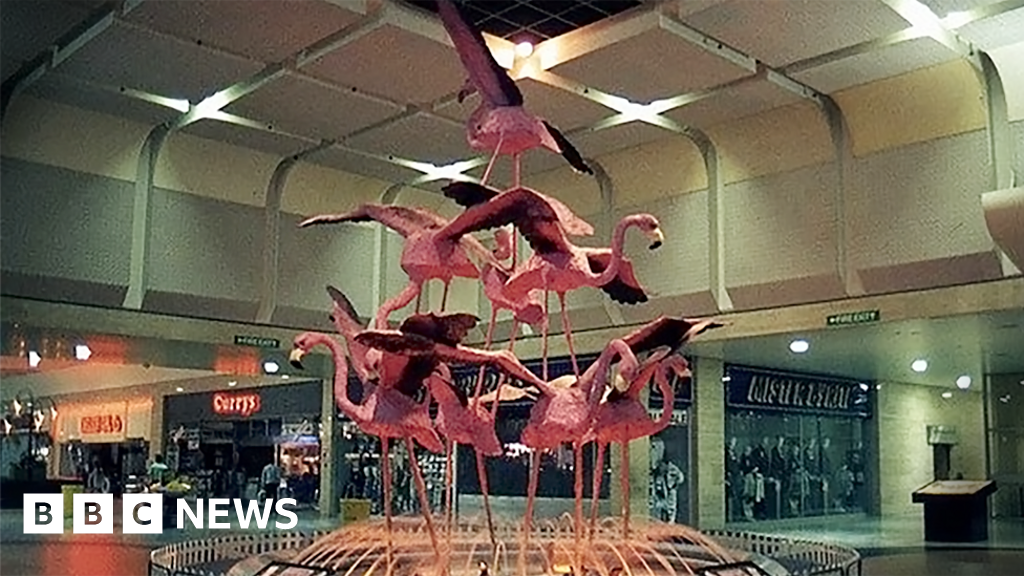 Hunt for former Luton Arndale Centre flamingo fountain