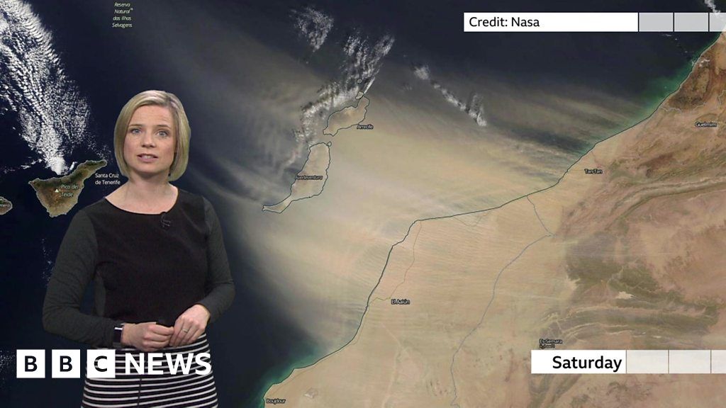 Canary Islands sandstorm: What caused the dust cloud? - BBC News