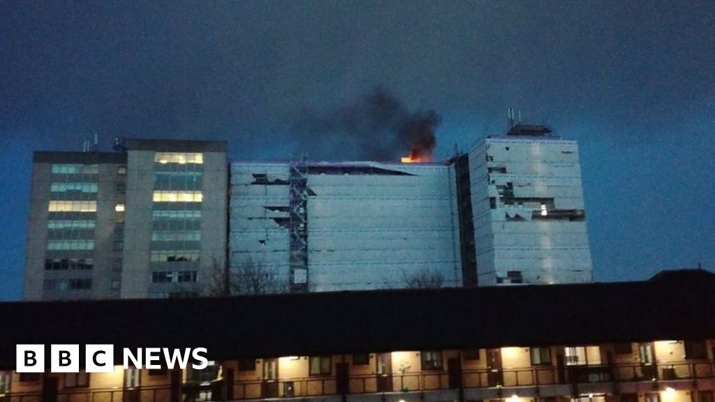 Swansea tower block fire was 'deliberate', police say - BBC News