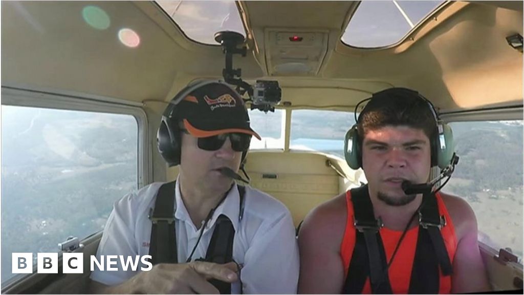 Australia fights drug addiction with plane flying lessons - BBC News