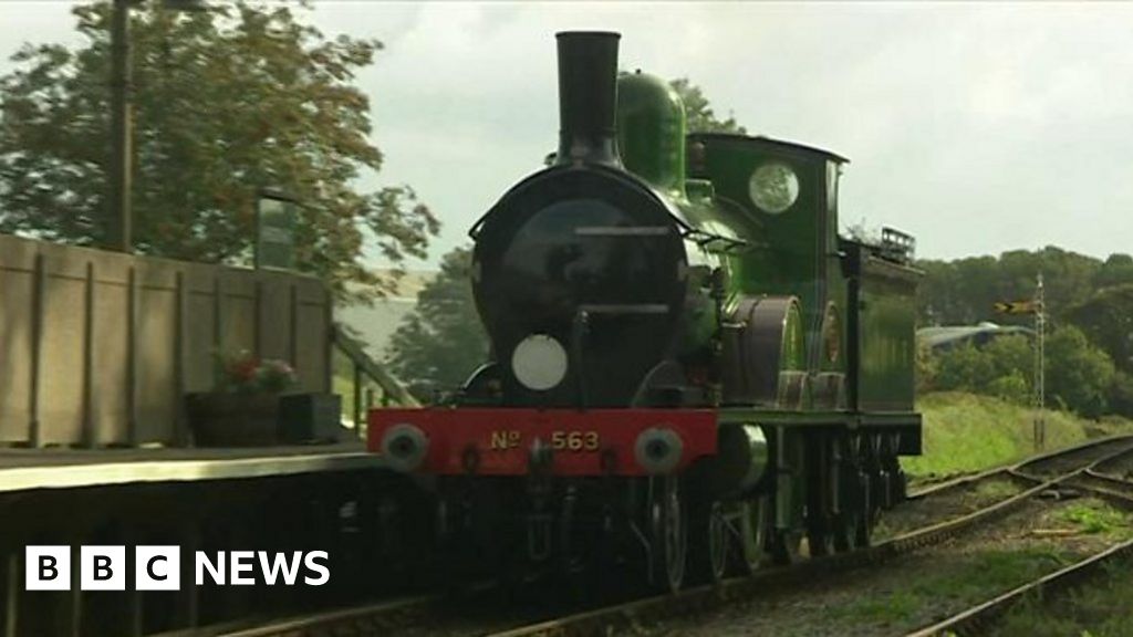 T3 class No. 563 returns to action on Swanage Railway after restoration ...