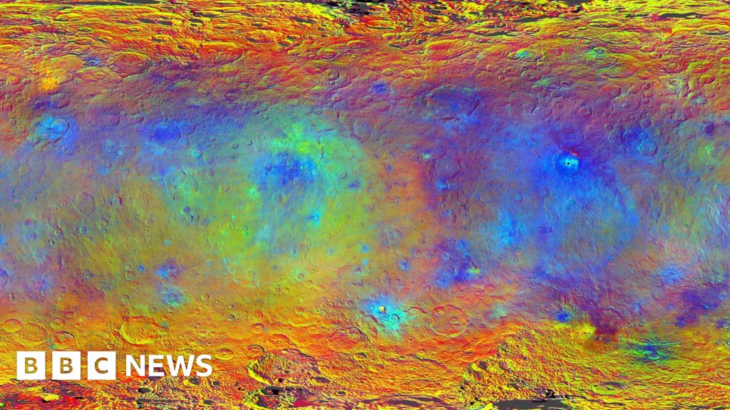 Fresh views of Ceres but 'spots' remain mysterious - BBC News