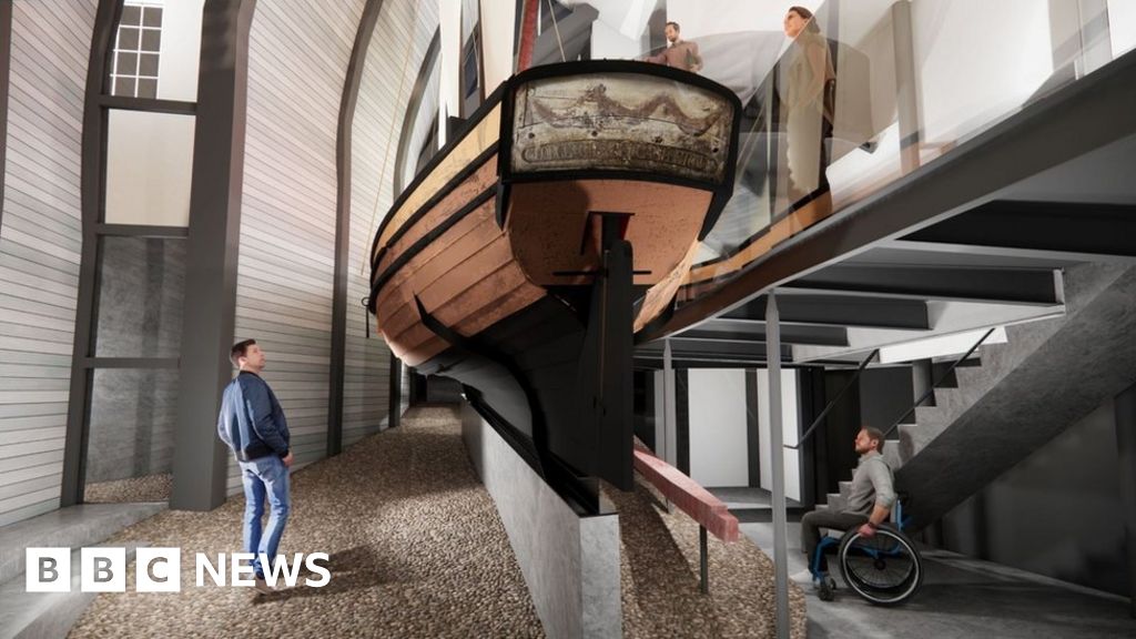The Peggy: Plans for museum revamp to house historic boat on show - BBC ...