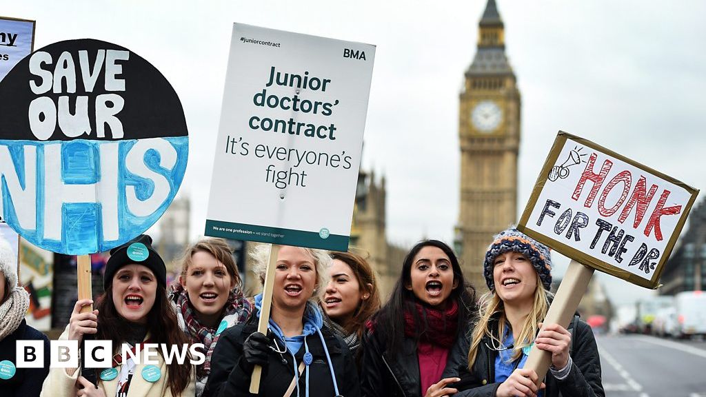 Is the BMA split over junior doctors strike? - BBC News